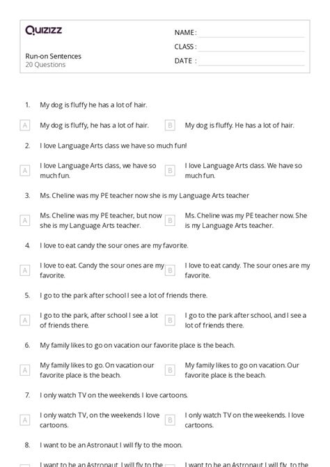 Fragment And Run On Sentences Examples