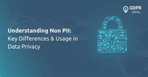 understanding non pii key differences and usage in data privacy gdpr