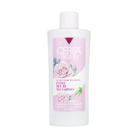 شامپو رنگساژ قرمز سریتا بیوتی حجم 200 میلی لیتر Cerita Beauty لیلیوم شاپ