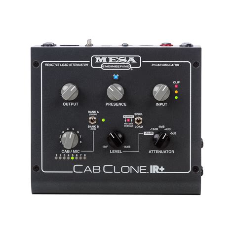 Cabclone Ir Cab Simulator And Attenuator 4 Ohm Gibson