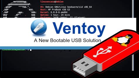 Crear USB Booteable Con Ventoy En Linux Debian 12 Bookworm YouTube