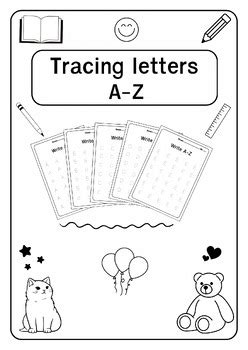 Tracing Letters A Z By Xernon Tpt