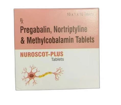 Pregabalin Nortriptyline And Methylcobalamin Tablet Prescription