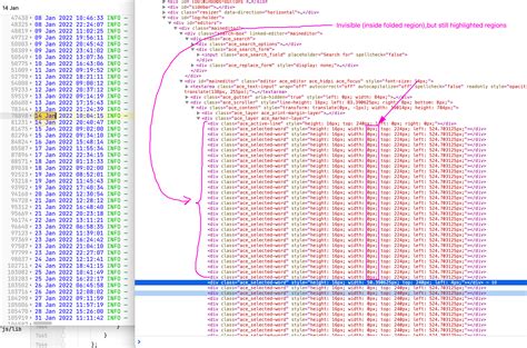 Highlighter Highlights All Lines Inside Folded Regions Issue