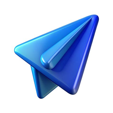 Telegram 3d Telegram Logo 3d Telegram Icon 3d Telegram Symbol 47248536 Png