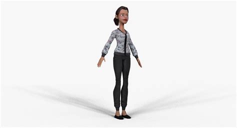 Female Characte 3d Model Turbosquid 1534696