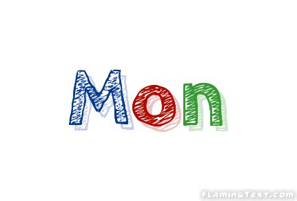 Mon Logo Free Name Design Tool From Flaming Text