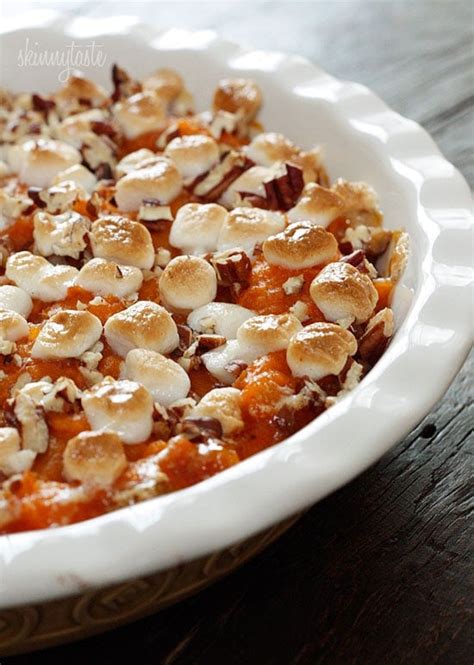 The Best Sweet Potato Casserole With Marshmallow Recipe Skinnytaste