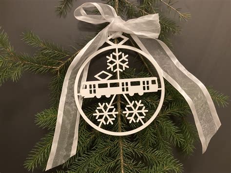 Christmas Tree Tramway Tram Decoration By Mirek Download Free Stl