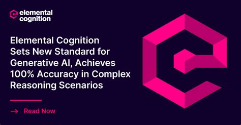 Elemental Cognition Sets New Standard For Generative Ai Achieves 100