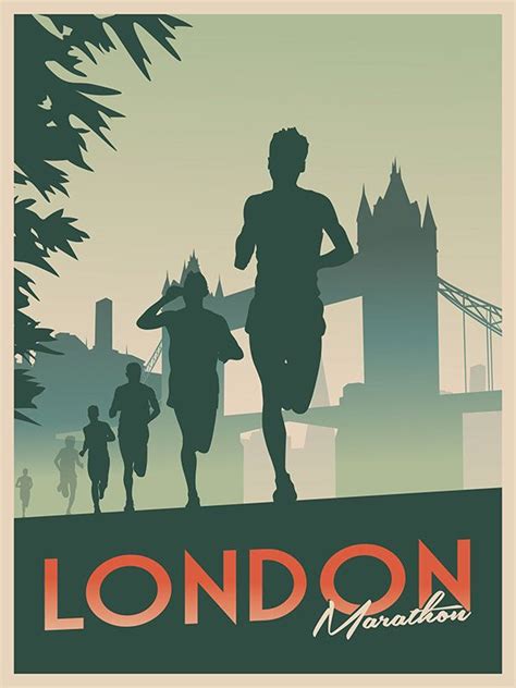 Londonand Liverpool Marathon 2019 Poster Terry Bogard Marathon Poster