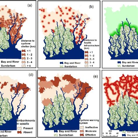 Mitigation Capacity Criteria A Distance To Cyclone Shelter B