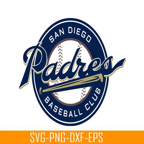 The Blue Logo Of San Diego Padres Svg Major League Baseball Inspire
