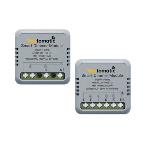 2 Channel Zigbee Dimmer Module Youtomatic Solutions