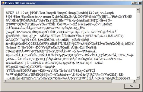 Winforms Render Pdf From Memorystream Stack Overflow