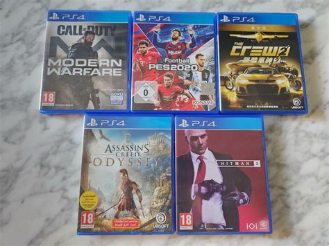 Ps4 Cod Modern Warfare Pes2020 The Crew 2 Assassin S Creed