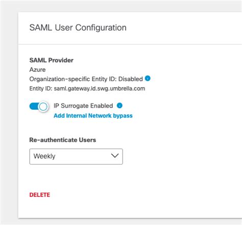 Does Anyconnect Saml Authentication Also Authenticate User For Umbrella The Meraki Community