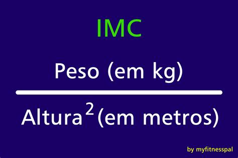 Calcular Imc Calculadora De Índice De Massa Corporal Myfitnesspal