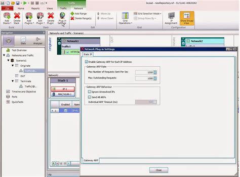 how to ixload ixload how to create an arp broadcast storm