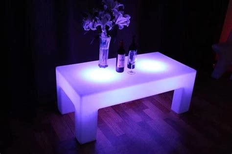 Led Rectangular Table The Wow Factor Northbrook Il