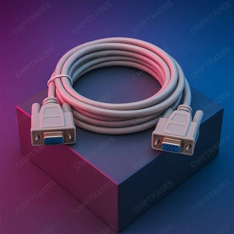 0525 Serial Female Female Cable 3 Meter Chiptrades