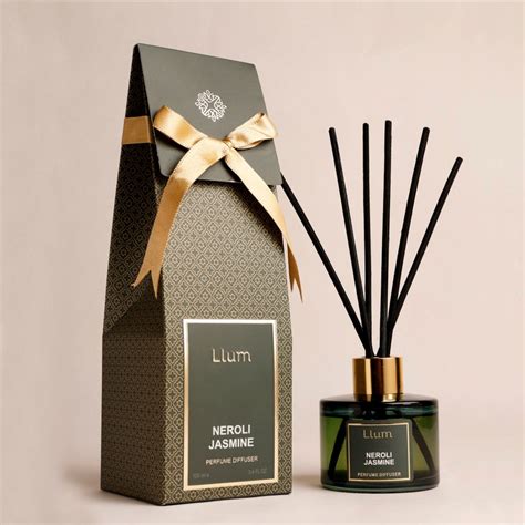 Llum Neroli Jasmine Reed Diffuser Set Premium Room Freshener For
