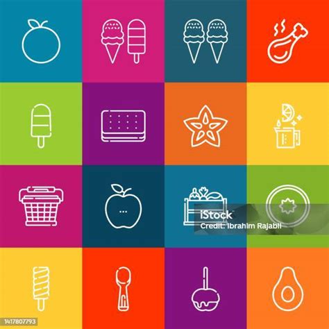 과일 요소의 현대 얇은 선 아이콘 세트 프리미엄 품질 개요 기호 컬렉션 간단한 모노 선형 픽토그램 팩 웹 그래픽을 위한 스트로크