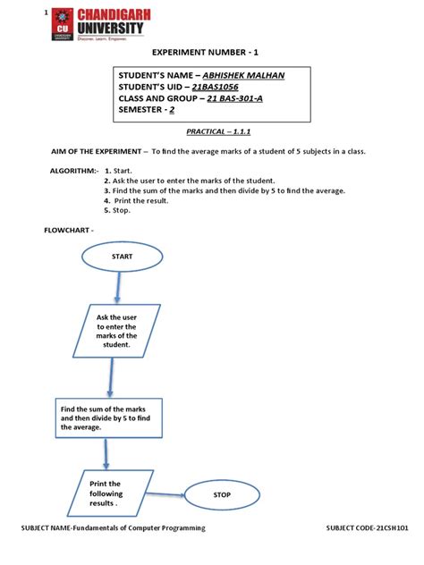 Worksheet 21 Pdf Computer Programming Computer Program