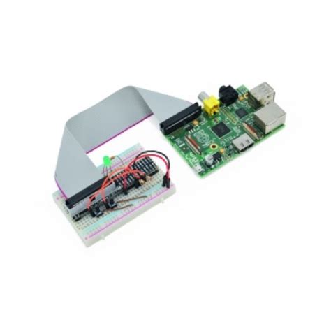 Breadboard Adapter For Raspberry Pi Kit Equipped With Pin Strip 2 54 Mm And 26 Pin Male