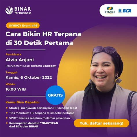 Binar Academy On Linkedin Pengumuman Pengumumaaan‼️‼️ Memanggil Kalian Semua Yang Mau Bikin Hr