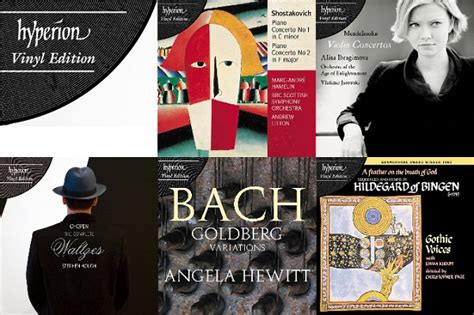 Hyperion新シリーズ「vinyl Edition」始動！アムラン、ヒューイット、イブラギモヴァ、ハフらの名盤が初lp化！ Tower