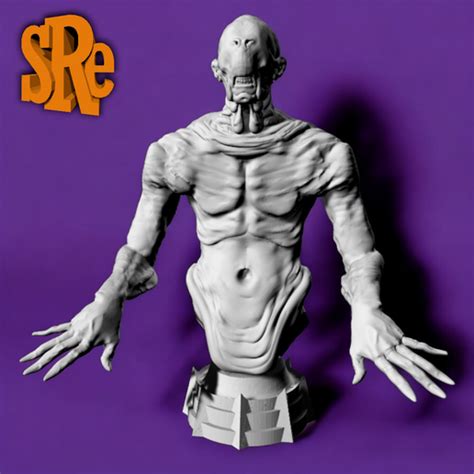 Archivo Stl Busto El Hombre Palido The Pale Man 👨 3mf・diseño De Impresora 3d Para Descargar