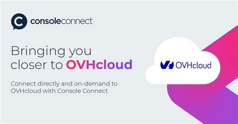 Connect Your Network Directly To Ovhcloud Infrastructure Console