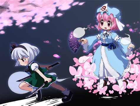 The Big Imageboard Tbib 2girls Blue Eyes Bug Butterfly Commentary