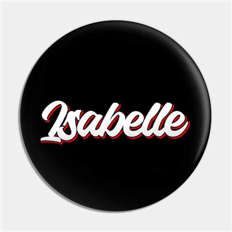 Isabelle Name Cool 70s Retro Font Isabelle Name Cool 70s Retro Font