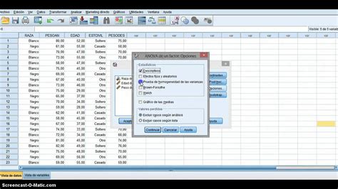 Analisis De Varianza Y Ejemplos Youtube