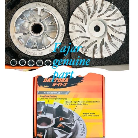 Jual Rumah Roller Pulley Set Pully Hi Speed Pulley Daytona Aerox Nmax