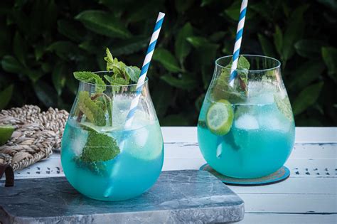 Elevate Your Summer Cocktail Experience Sipping On A Delicious Blue
