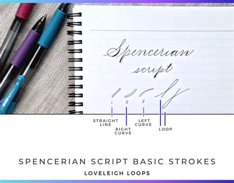 beginner s guide to the spencerian script [tutorial] — loveleigh loops