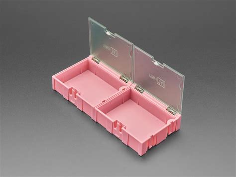 Adafruit Medium Modular Snap Boxes Smd Component Storage 2 Pack