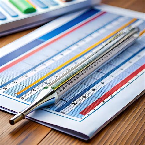 A Close Up View Of A Thermometer Alongside Medical Charts Highlighting Important Health