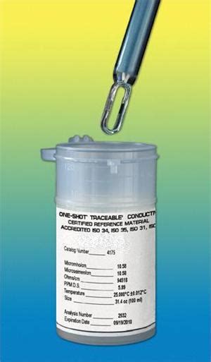Traceable One ShotÃƒÃ‚Â® Conductivity Standards