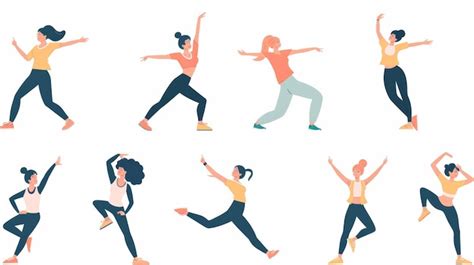 Premium Photo Illustration Showing A Character Exercising It Depicts