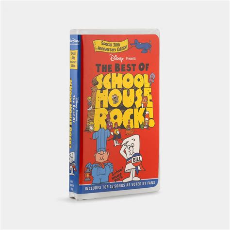 The Best Of Schoolhouse Rock Vhs Tape