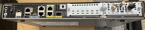 Cisco 4300 Series Isr4321 K9 V04 Router With Nim 4g Lte Na Retailtechoutlet