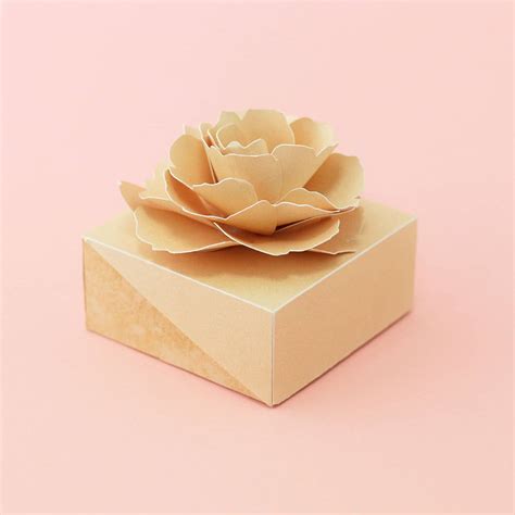 Caixa Flor Nilmara Quintela Paper Designer