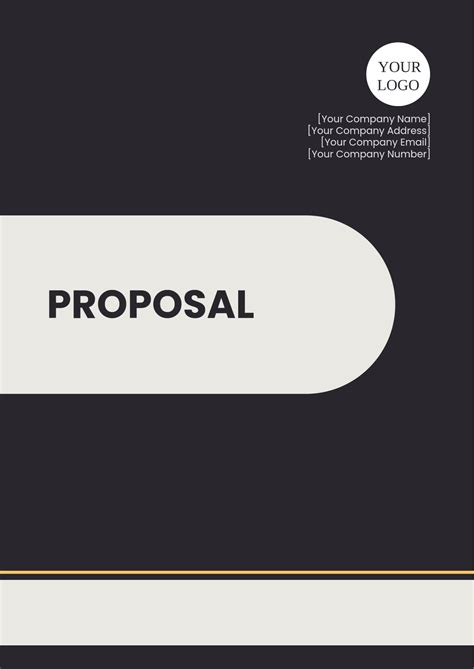 Free Proposal Draft Template To Edit Online