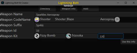 Lightning Bolt Modding Tool For Splatoon 3 Splatoon 3 Modding Tools