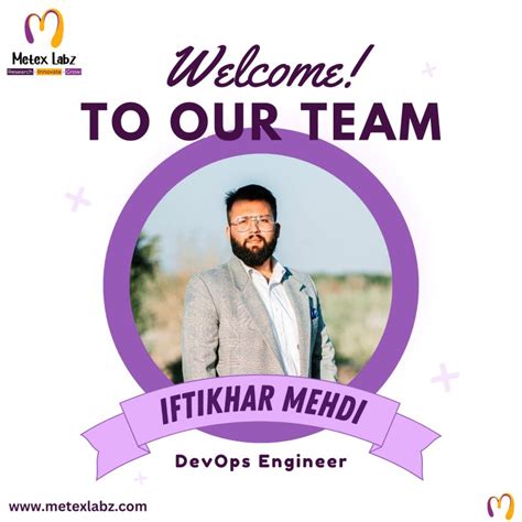 Metex Labz Pvt Ltd On Linkedin Welcomeaboard Teamempowerment
