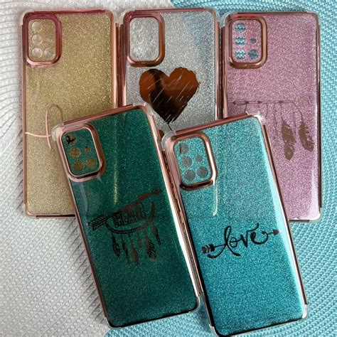 Capinha Metalizada Brilhosa Samsung A71 Capa Case Anti Impacto